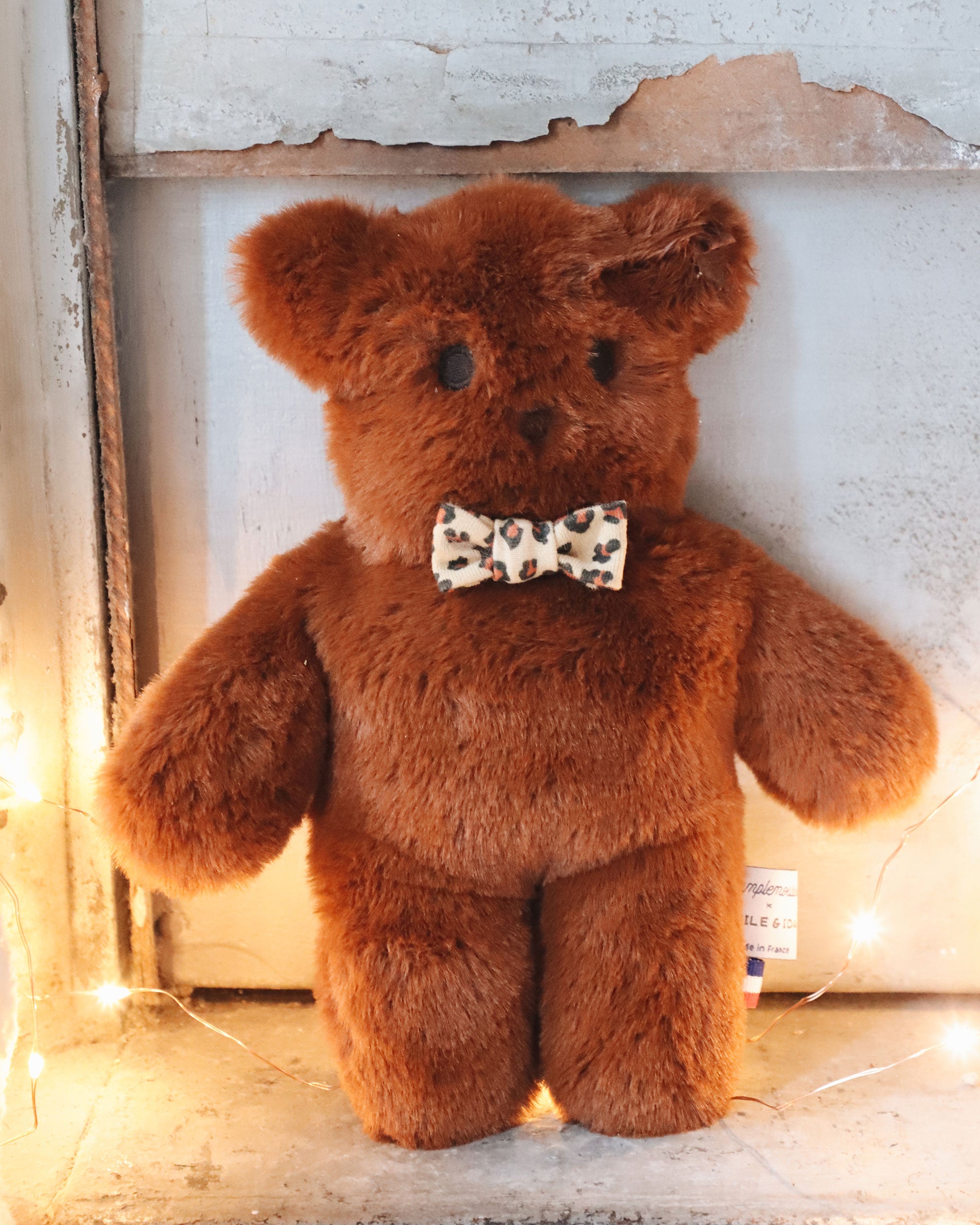 Red teddy bear PAMPLEMOUSSE x EMILE ET IDA – Emile et Ida