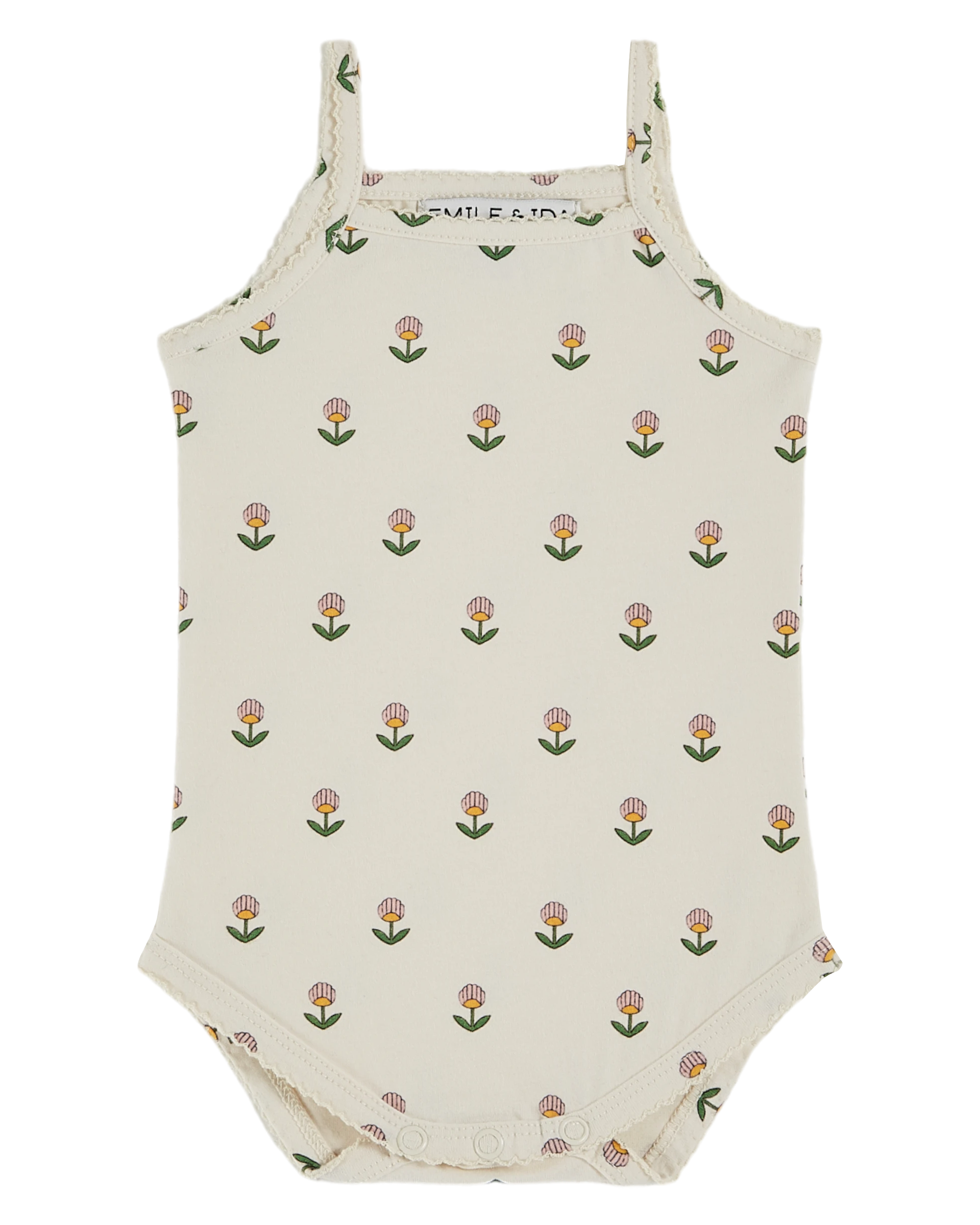 Body à fleurs écru – Emile et Ida